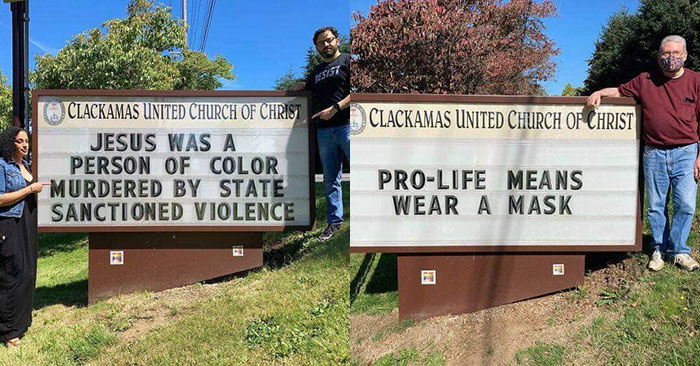 Wholesome and Inclusive Church Signs - Media Chomp