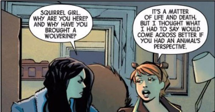 Squirrel Girl Doesn't Understand Superhero Names - Media Chomp