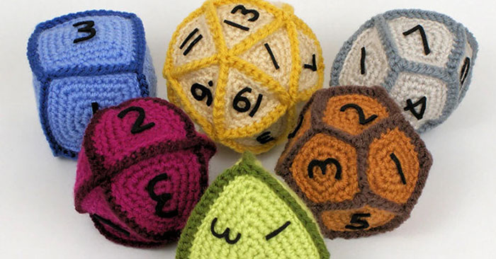Gaming Dice Crochet Patterns - Media Chomp