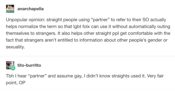 Using "Partner" For Your Significant Other - Media Chomp