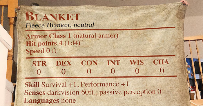 Dungeons & Dragons Blankets - Media Chomp