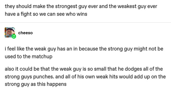 The Strongest Guy Ever vs the Weakest Guy Ever - Media Chomp