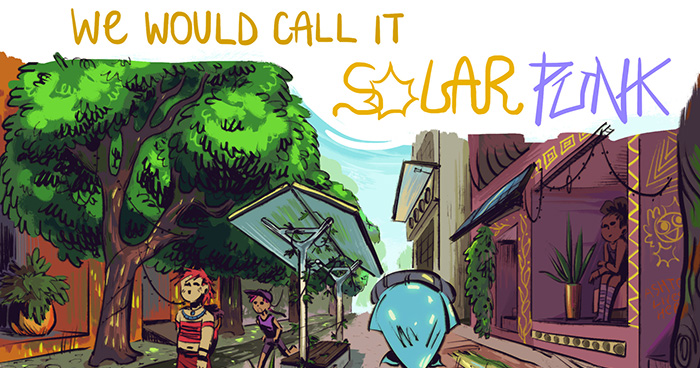 Solarpunk Comic - Media Chomp
